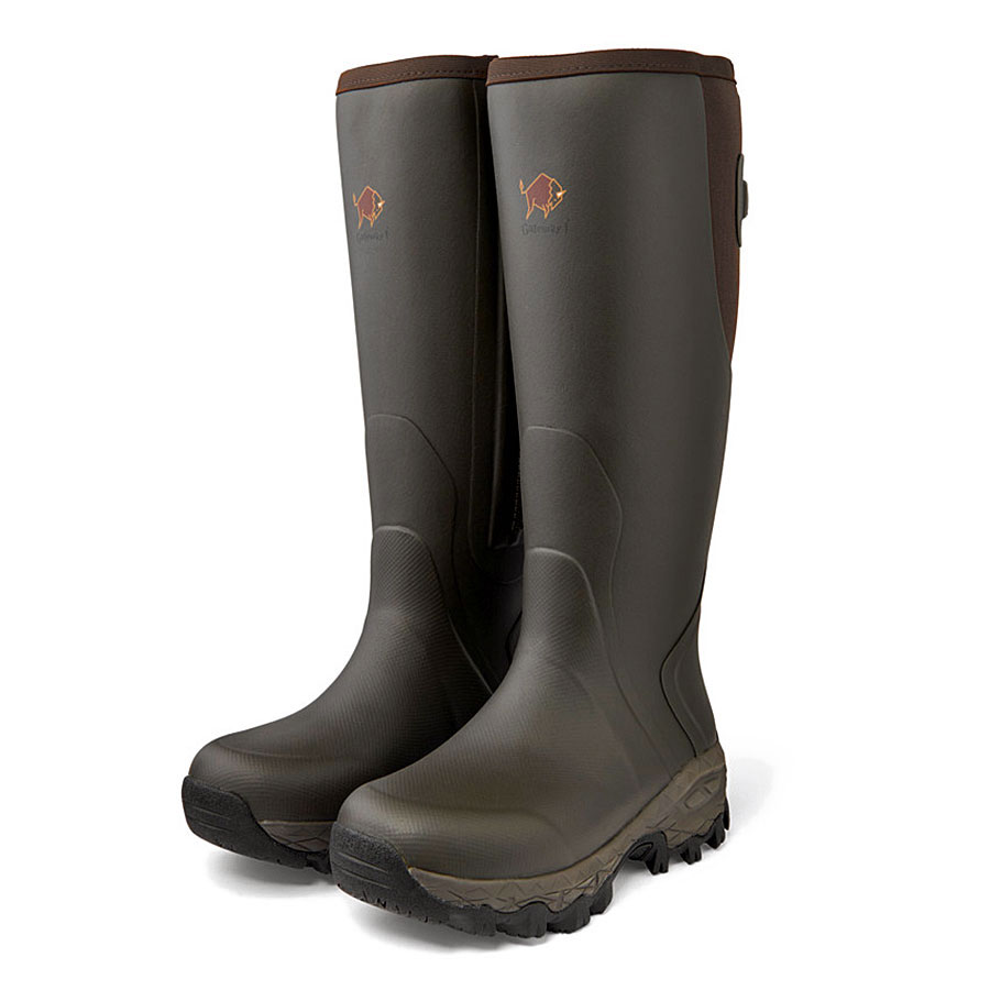 Gateway1 Damen Iso-Gummistiefel Moor Country mit Reißverschluss ...